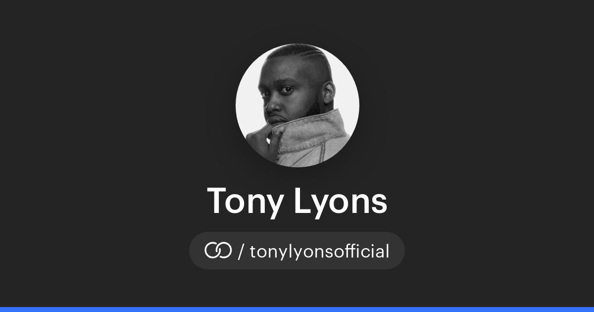 Tony Lyons (/tonylyonsofficial) · solo.to