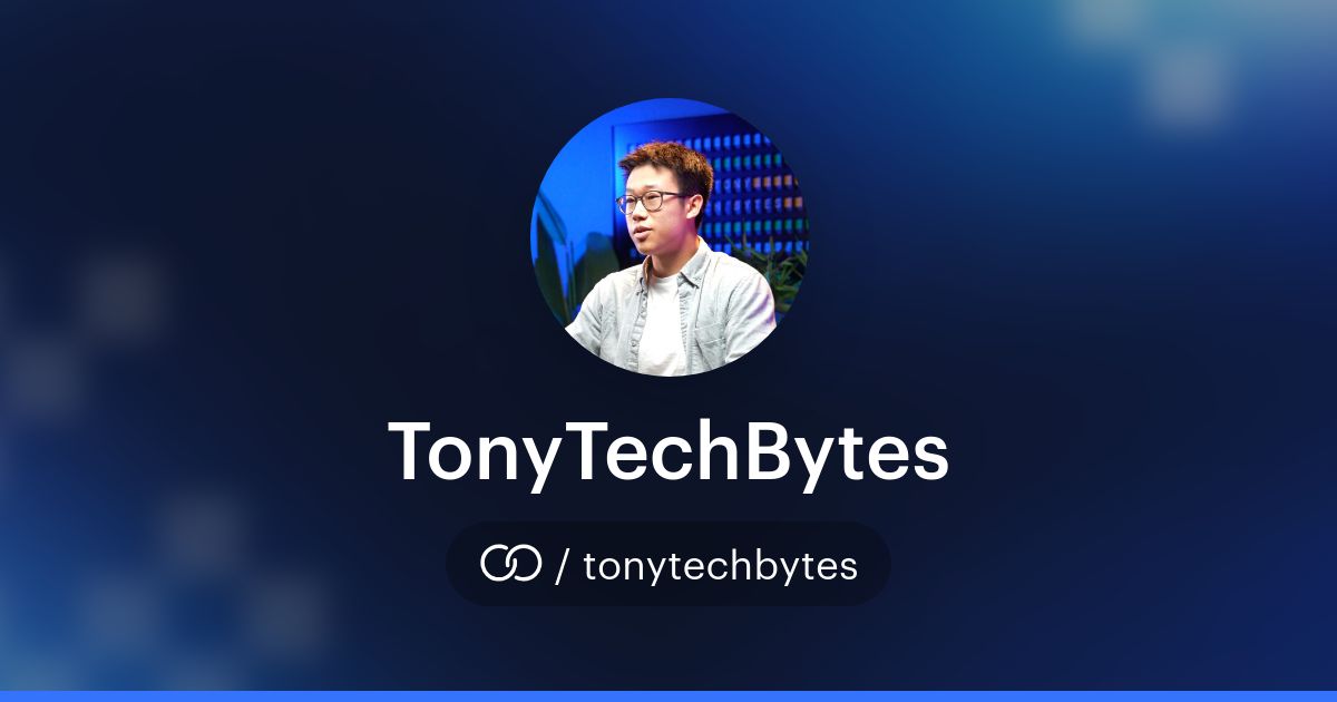 TonyTechBytes · solo.to