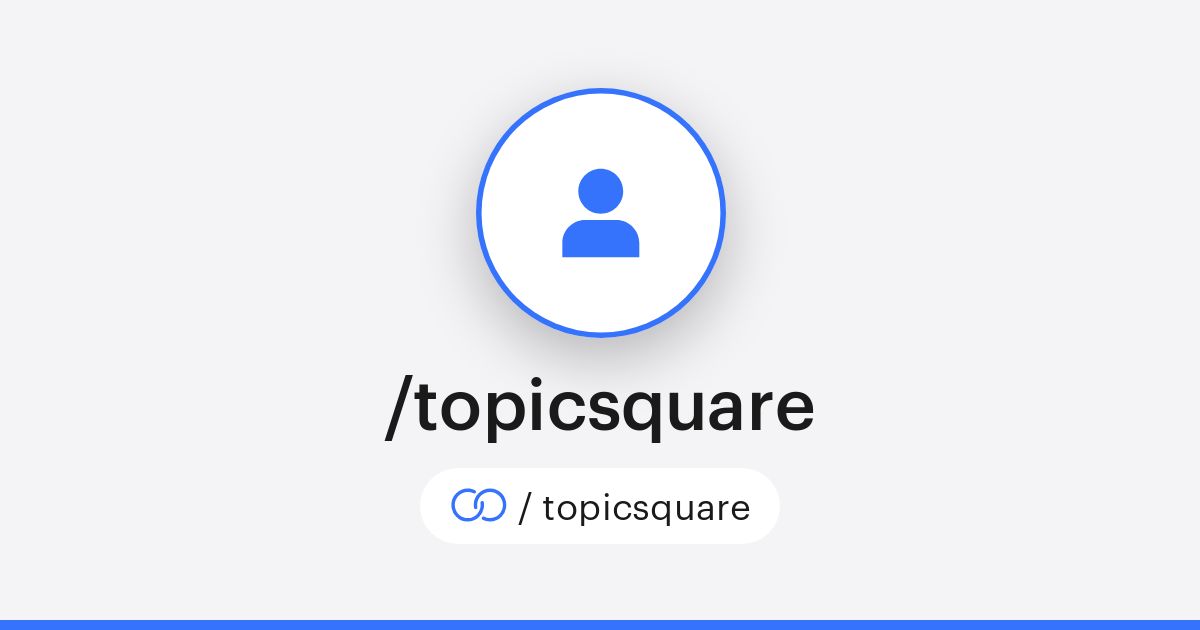 /topicsquare · solo.to