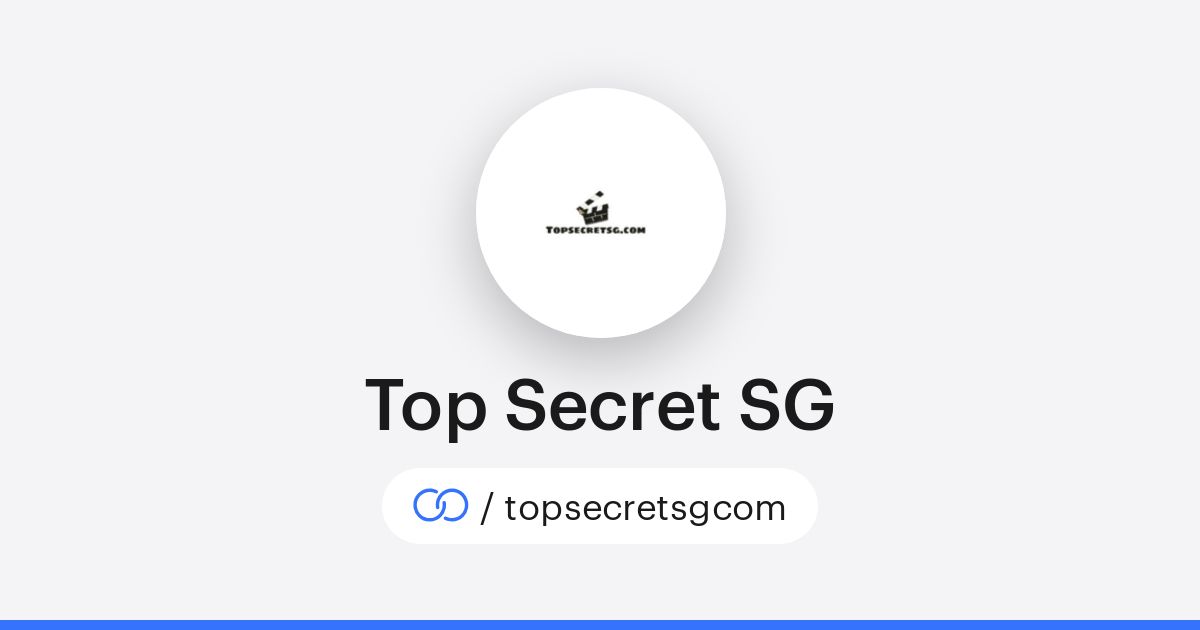 Top Secret SG (/topsecretsgcom) · solo.to