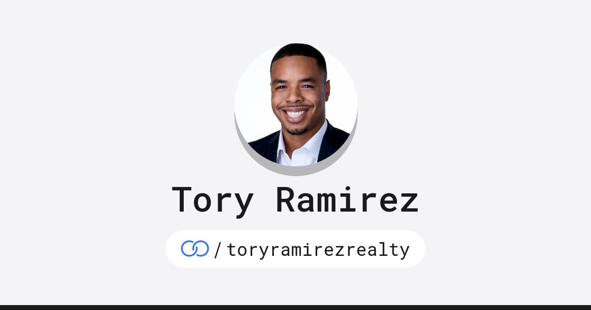 Tory Ramirez (/toryramirezrealty) · solo.to