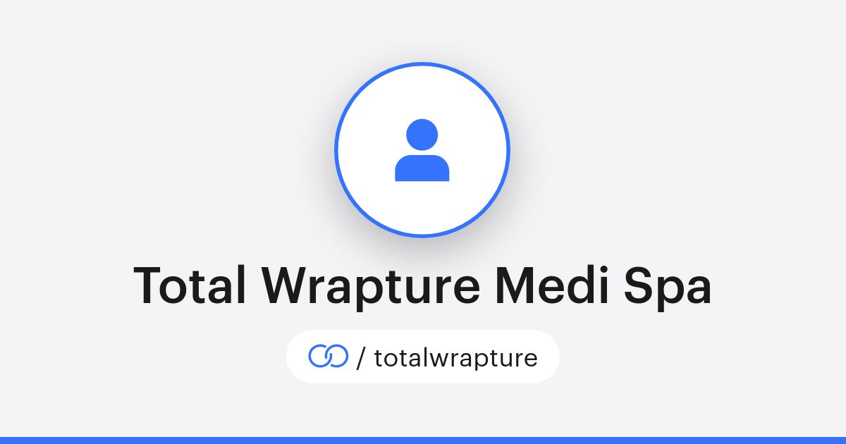 Total Wrapture Medi Spa (/totalwrapture) · solo.to