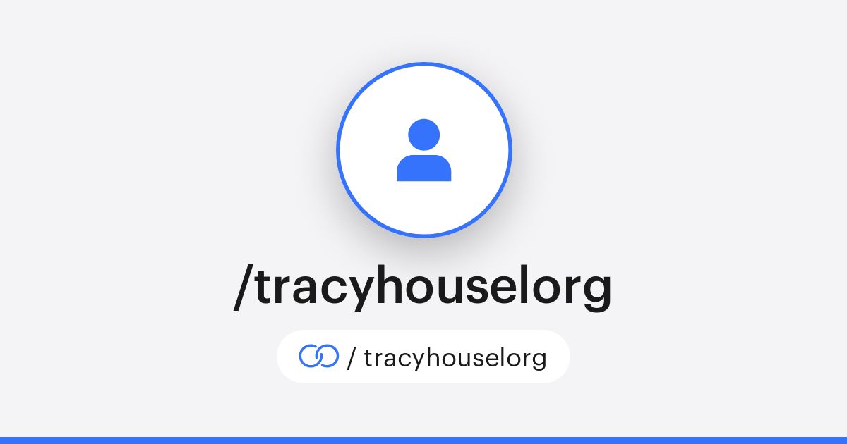 /tracyhouselorg · solo.to