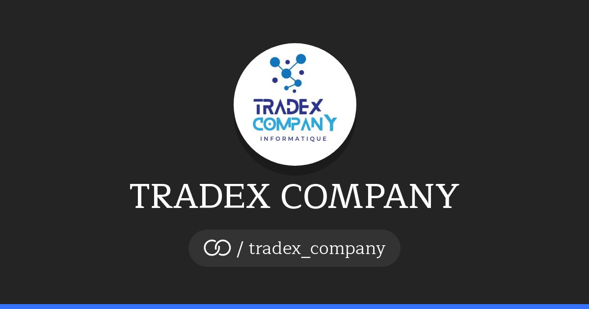 TRADEX COMPANY (/tradex_company) · solo.to