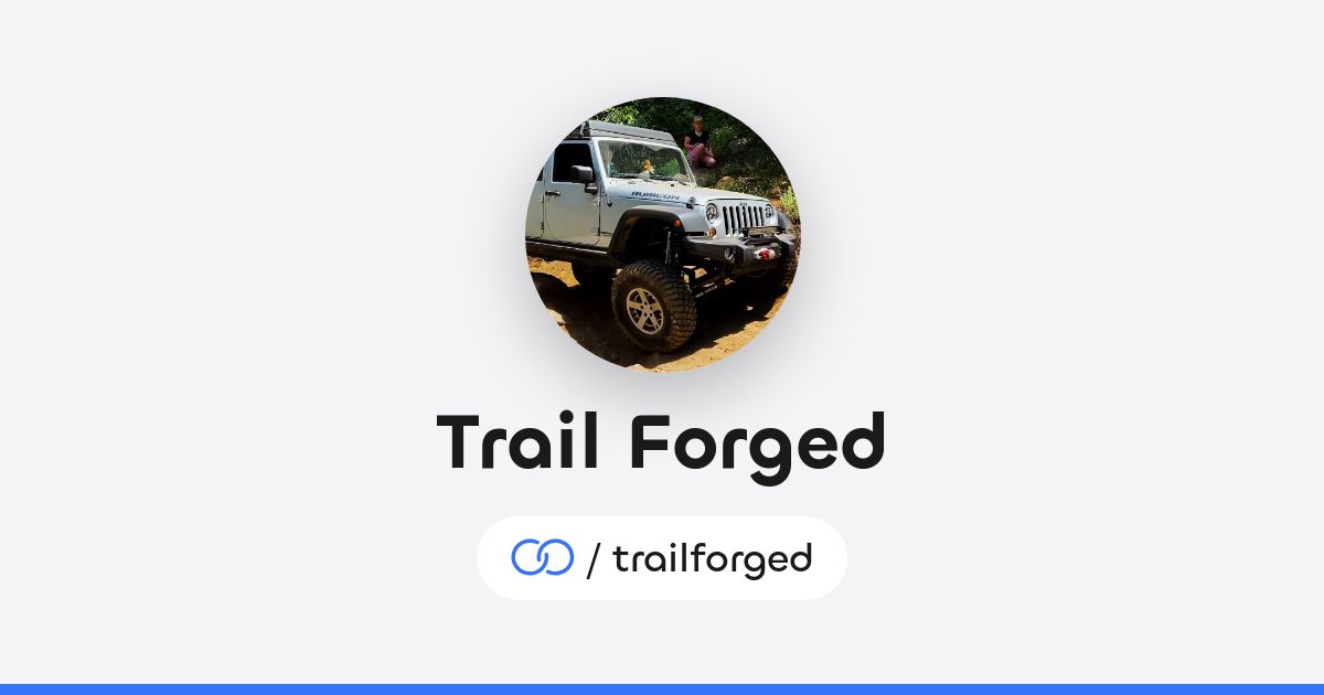 Trail Forged (/trailforged) · solo.to