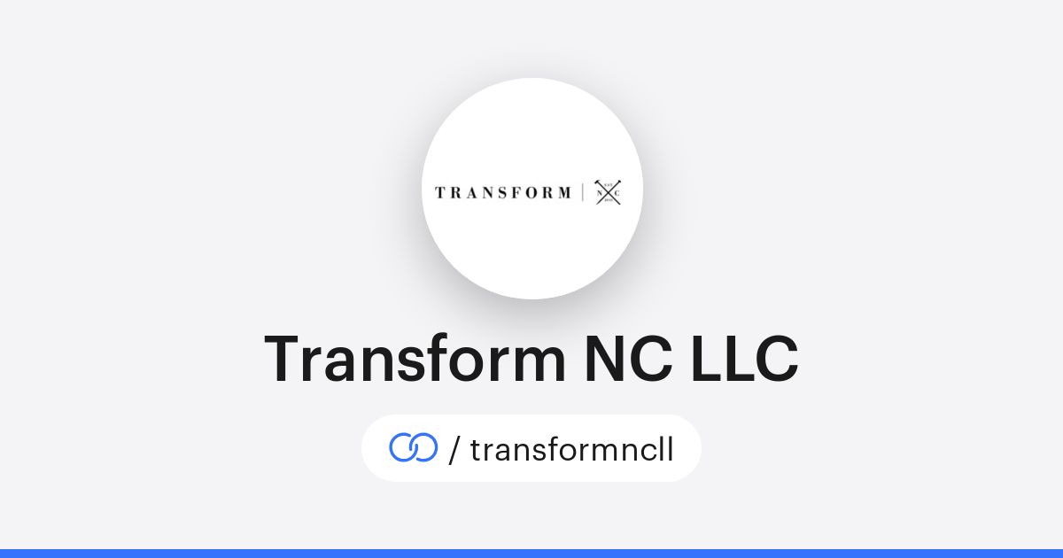 Transform NC LLC (/transformncll) · solo.to