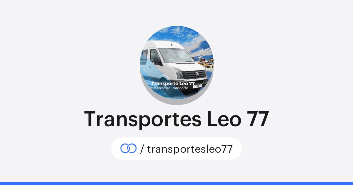 Transportes Leo 77 (/transportesleo77) · solo.to