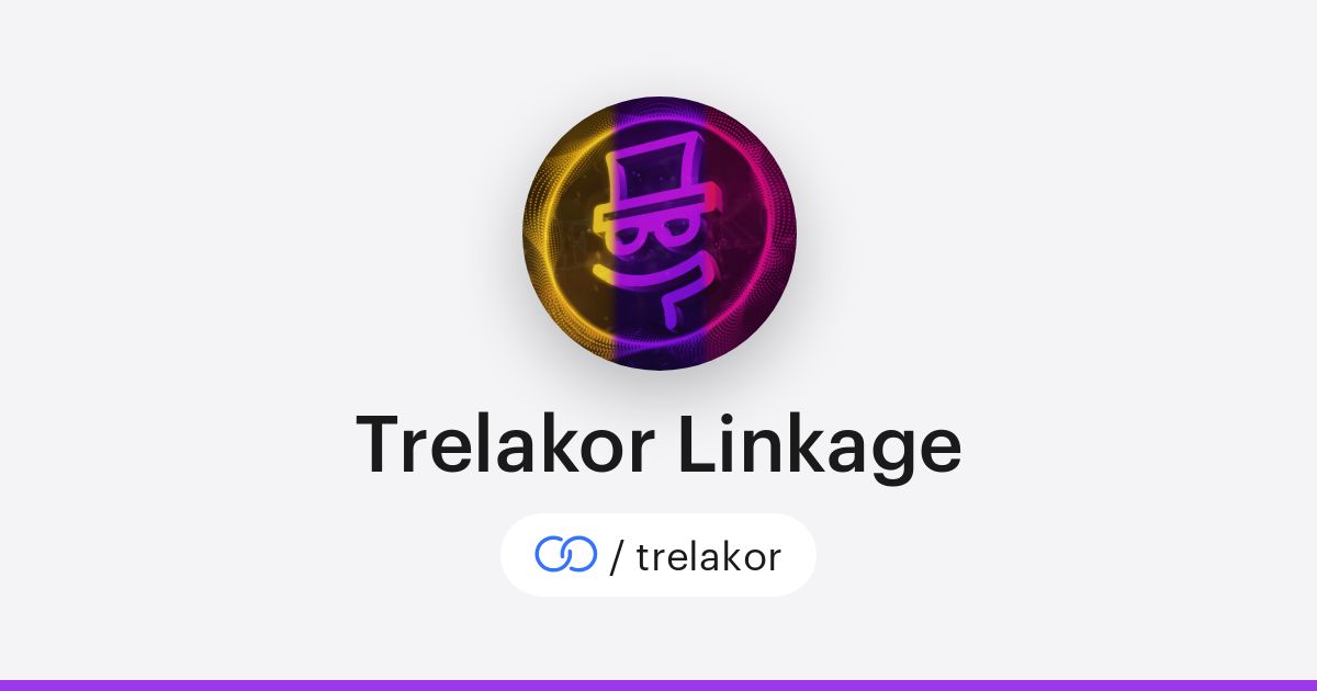 Trelakor Linkage (/trelakor) · solo.to