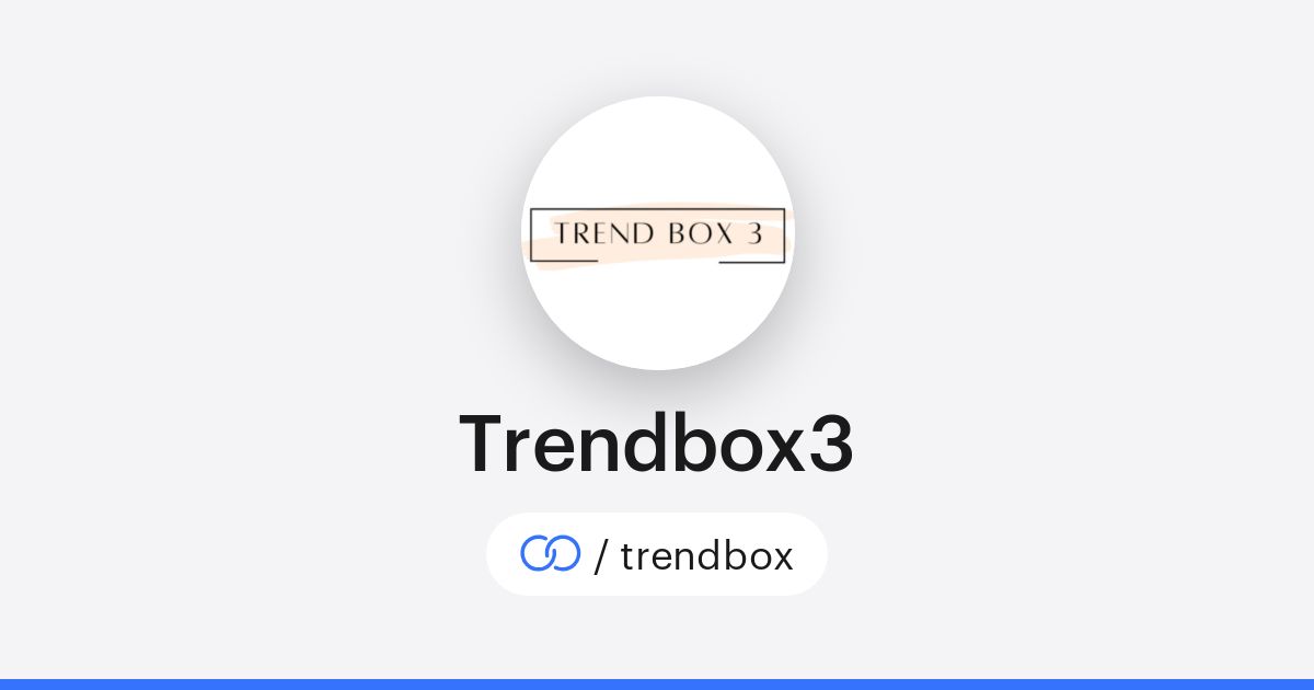 Trendbox3 (/trendbox) · solo.to