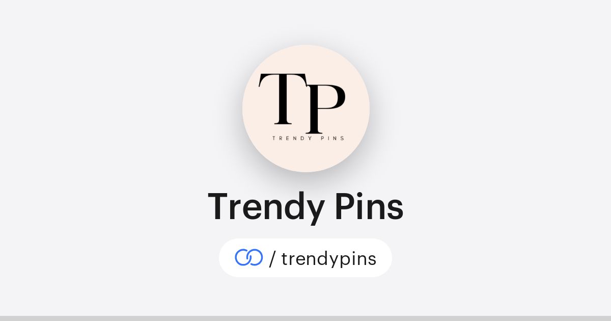 Trendy Pins (/trendypins) · solo.to