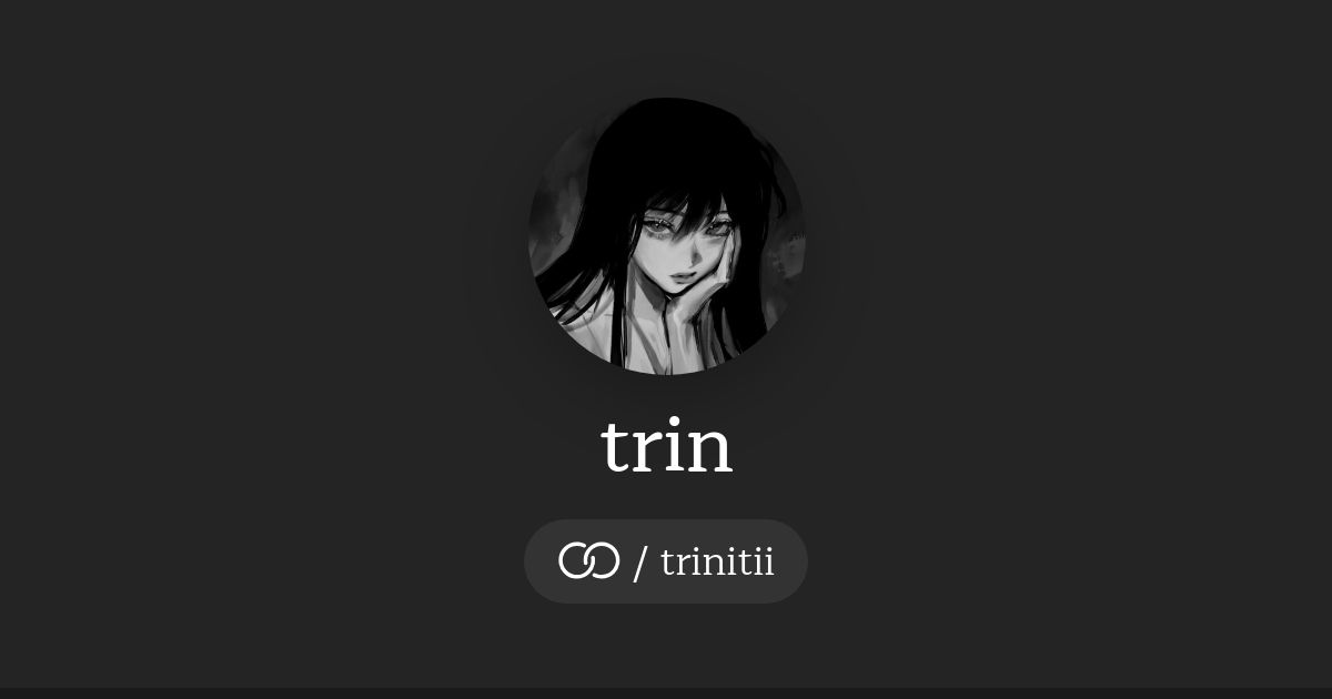 trin (/trinitii) · solo.to