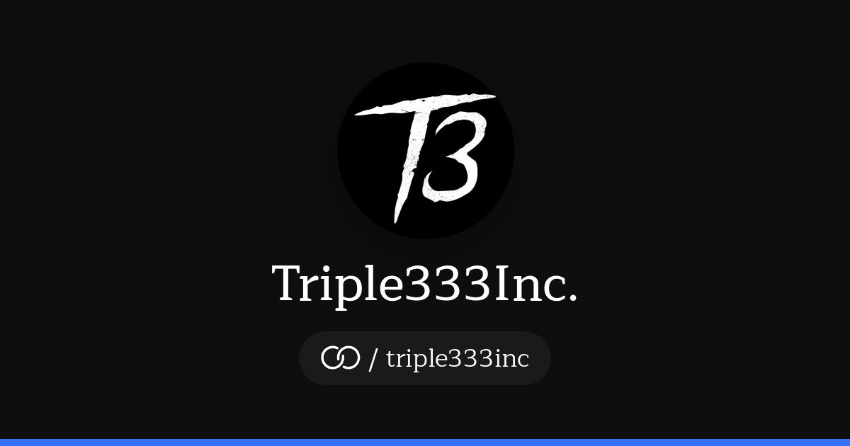 Triple333Inc. (/triple333inc) · solo.to