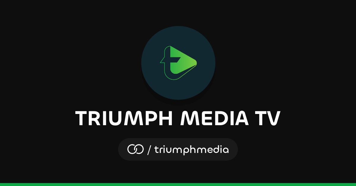 TRIUMPH MEDIA TV (/triumphmedia) · solo.to