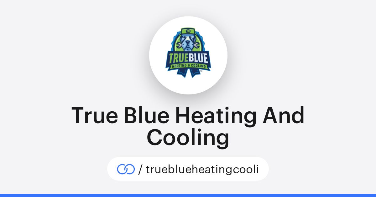 True Blue Heating And Cooling (/trueblueheatingcooli) · solo.to