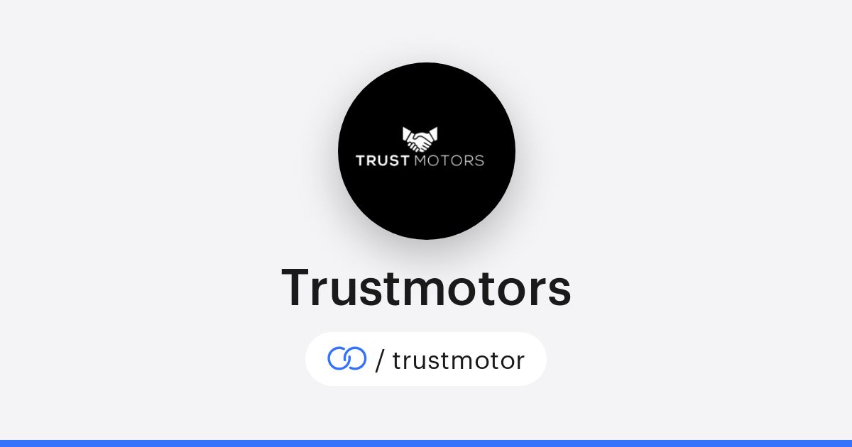 Trustmotors (/trustmotor) · solo.to