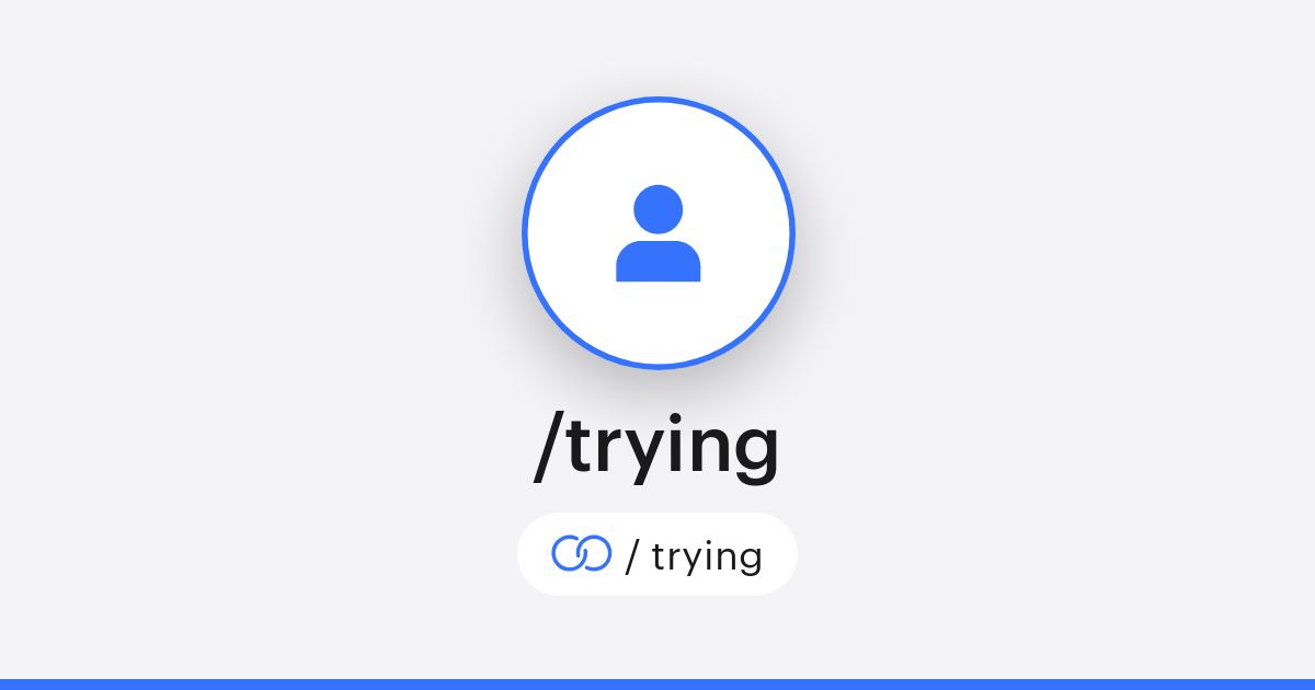 Trying · Soloto