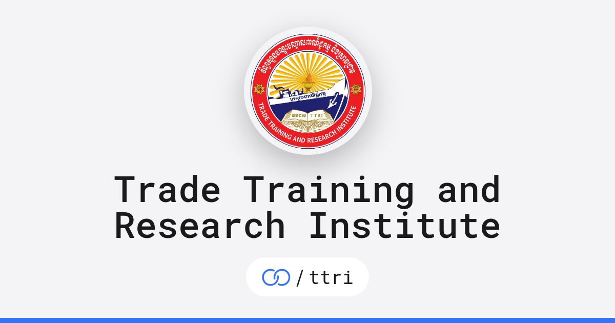Trade Training and Research Institute (/ttri) · solo.to