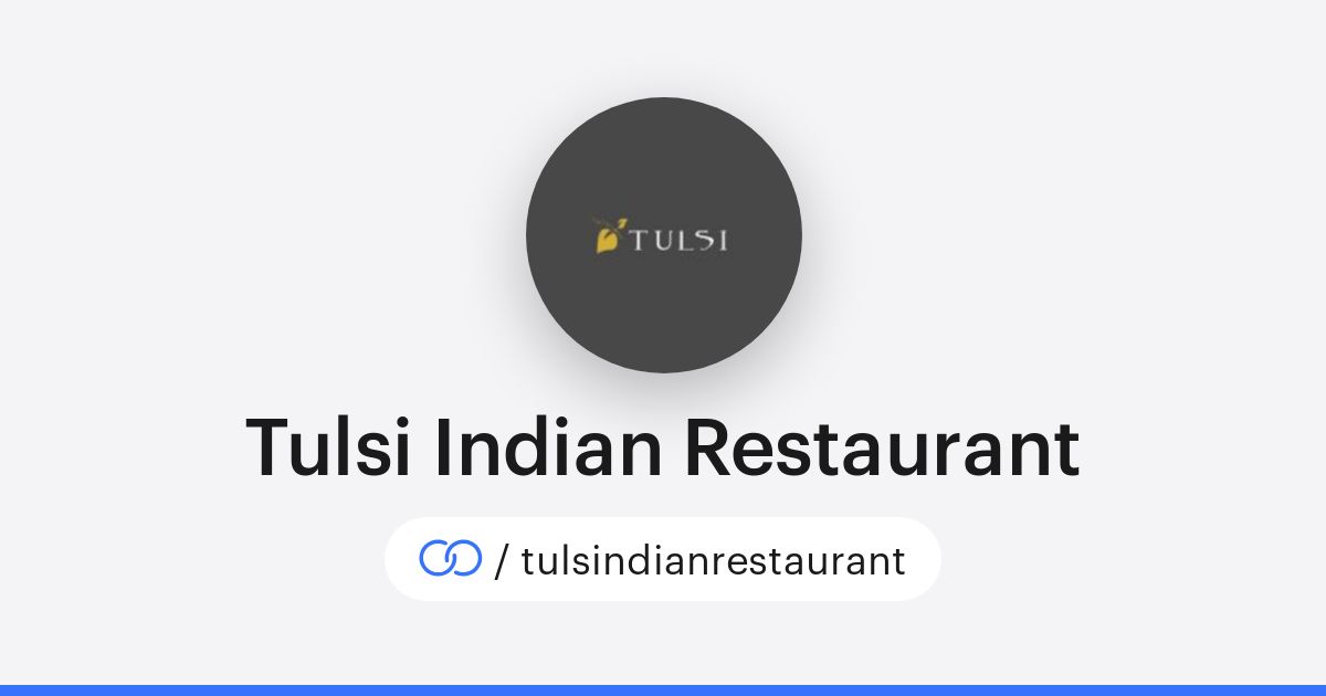 Tulsi Indian Restaurant (/tulsindianrestaurant) · solo.to