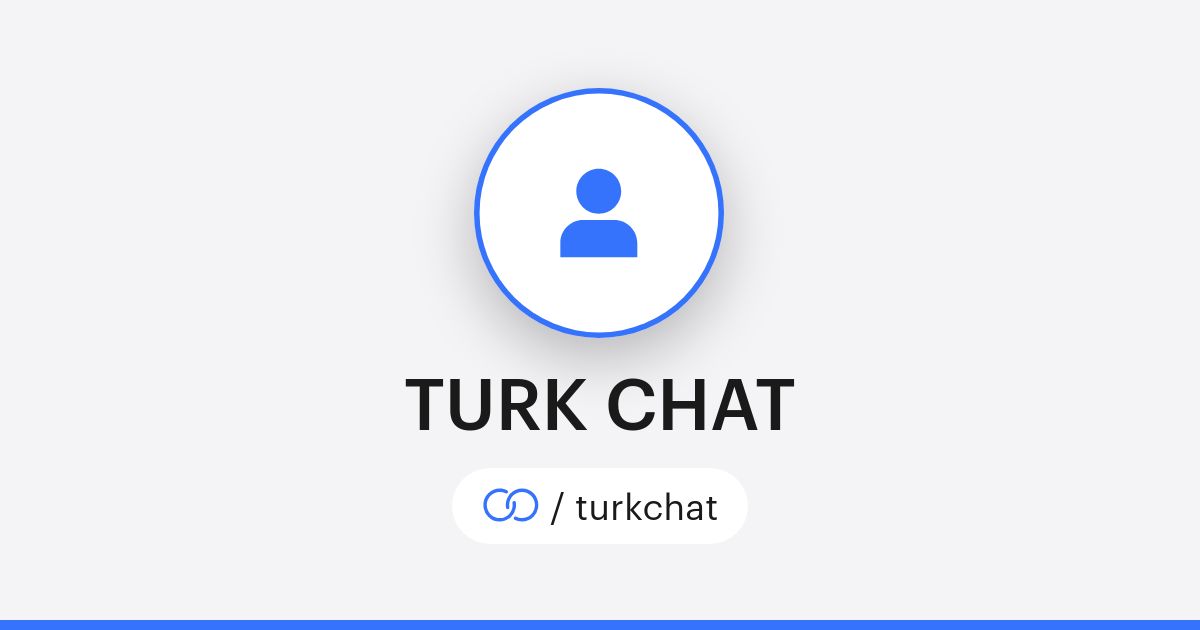 TURK CHAT (/turkchat) · solo.to