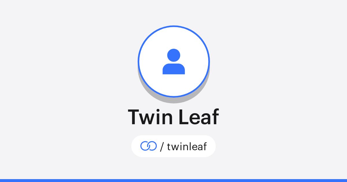 Twin Leaf (/twinleaf) · solo.to