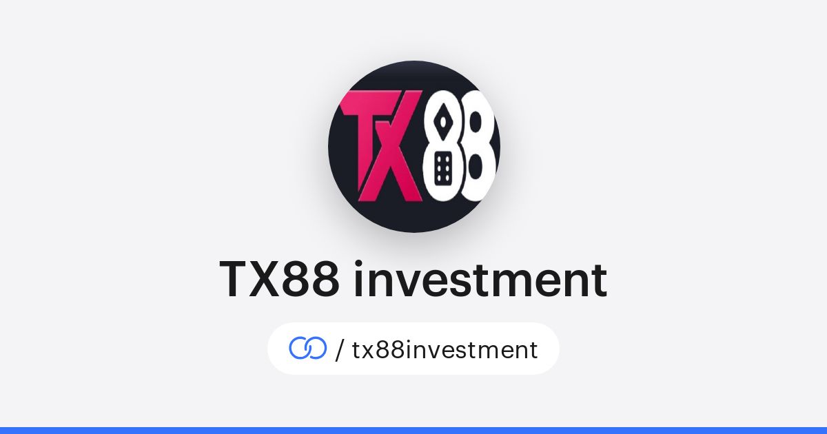TX88 investment (/tx88investment) · solo.to