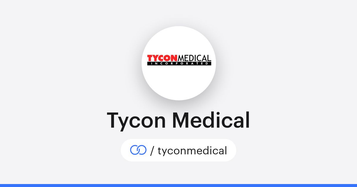 Tycon Medical (/tyconmedical) · solo.to