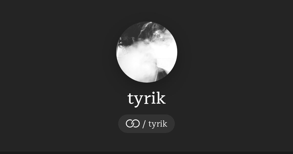 tyrik · solo.to