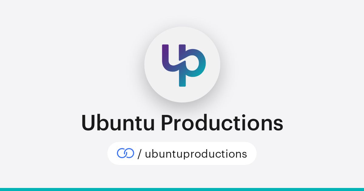 Ubuntu Productions (/ubuntuproductions) · solo.to