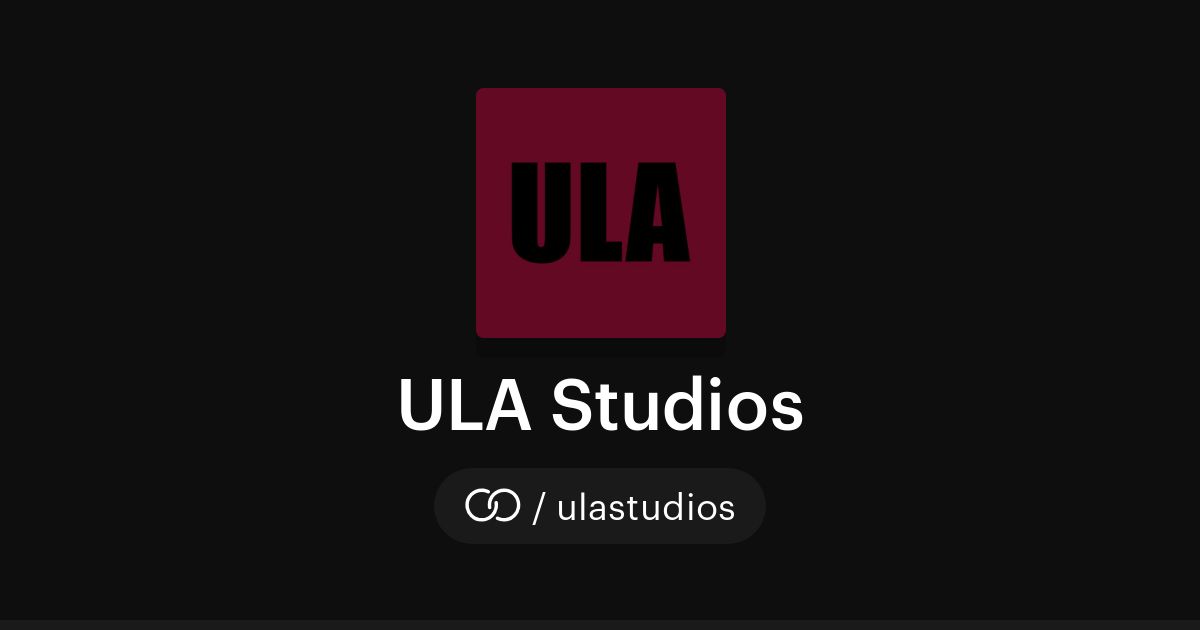 ULA Studios (/ulastudios) · solo.to