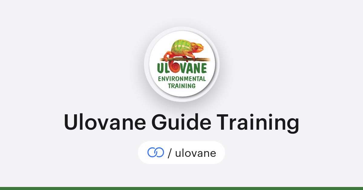 Ulovane Guide Training (/ulovane) · solo.to