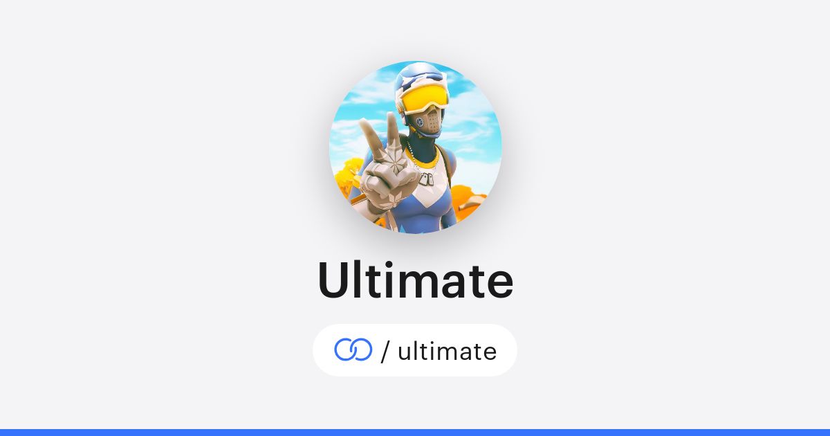 Ultimate · solo.to