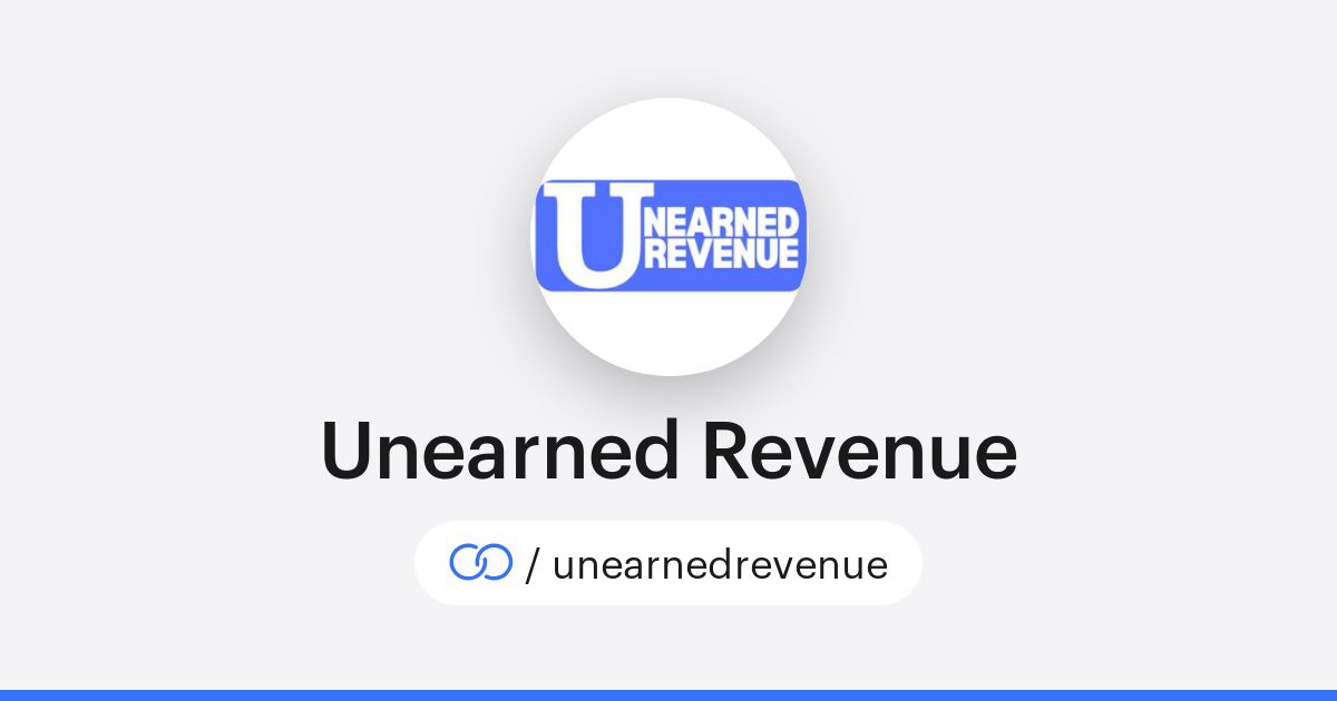 Unearned Revenue (/unearnedrevenue) · solo.to