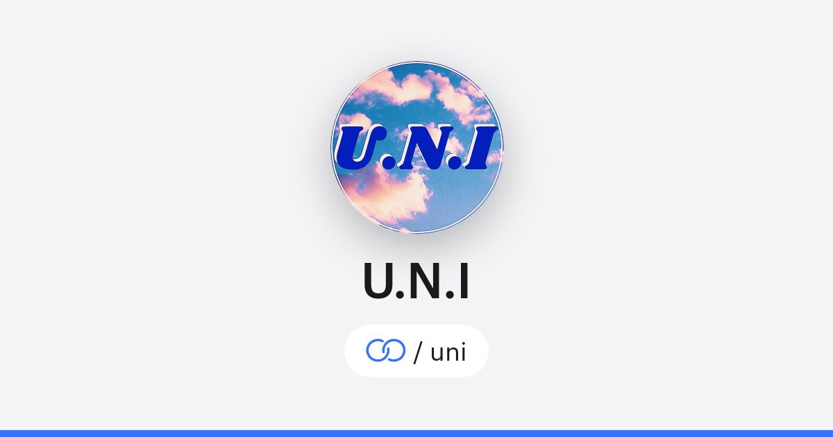U.N.I (/uni) · solo.to