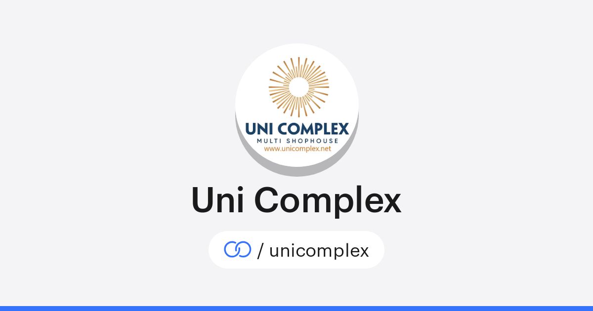 Uni Complex (/unicomplex) · solo.to