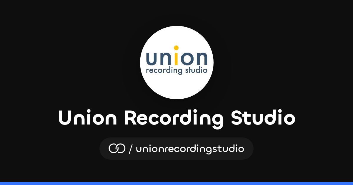 Union Recording Studio (/unionrecordingstudio) · solo.to