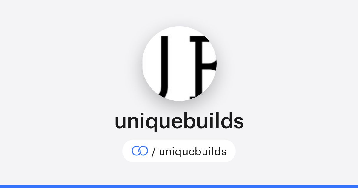 uniquebuilds · solo.to
