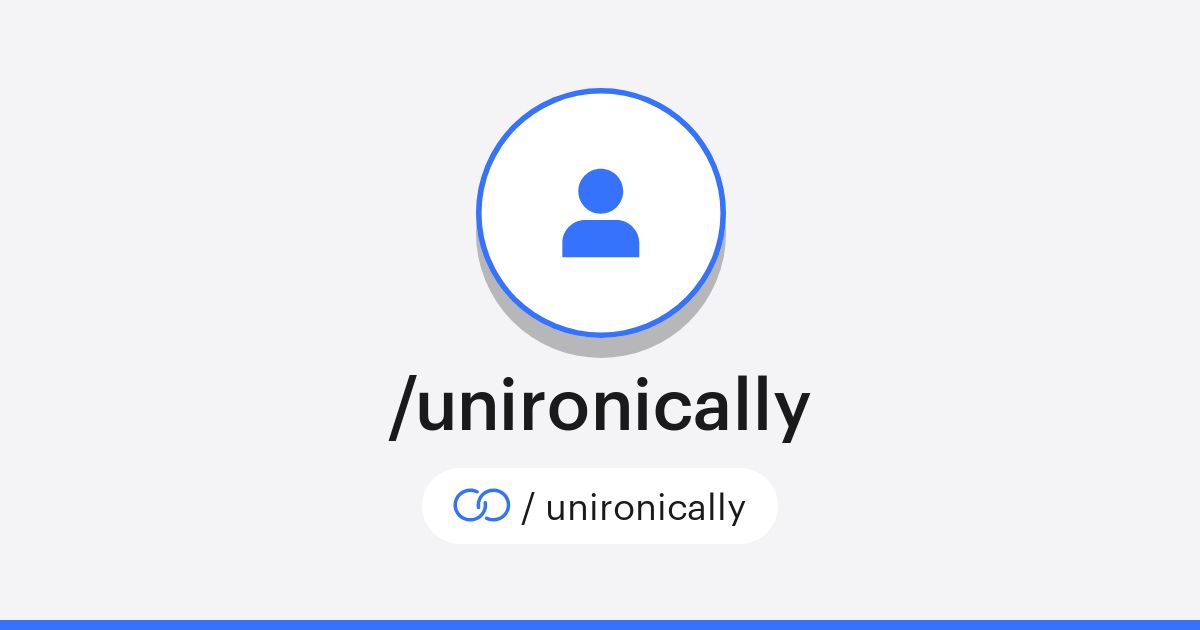 /unironically · solo.to