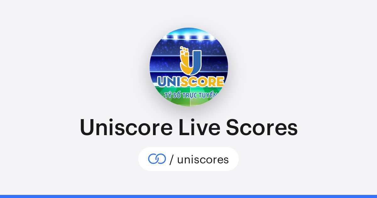 Uniscore Live Scores (/uniscores) · solo.to