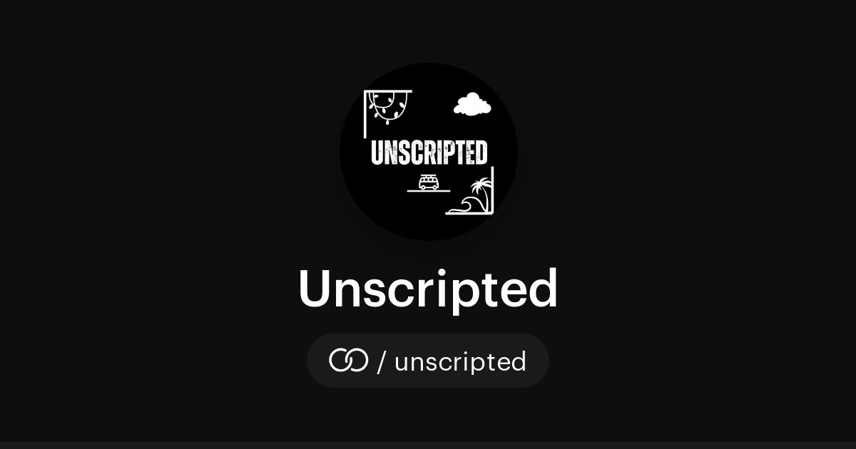 Unscripted · solo.to