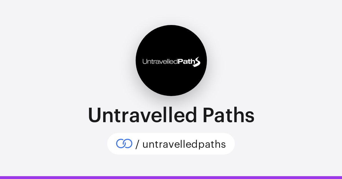 Untravelled Paths (/untravelledpaths) · solo.to