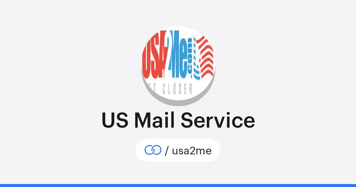 US Mail Service (/usa2me) · solo.to