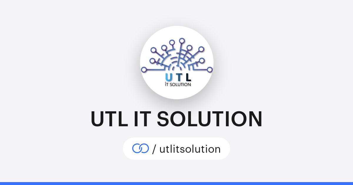 UTL IT SOLUTION (/utlitsolution) · solo.to