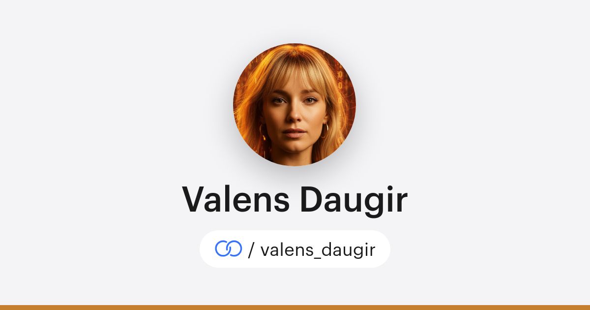 Valens Daugir (/valens_daugir) · solo.to