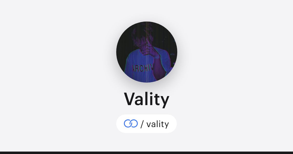 Vality · solo.to