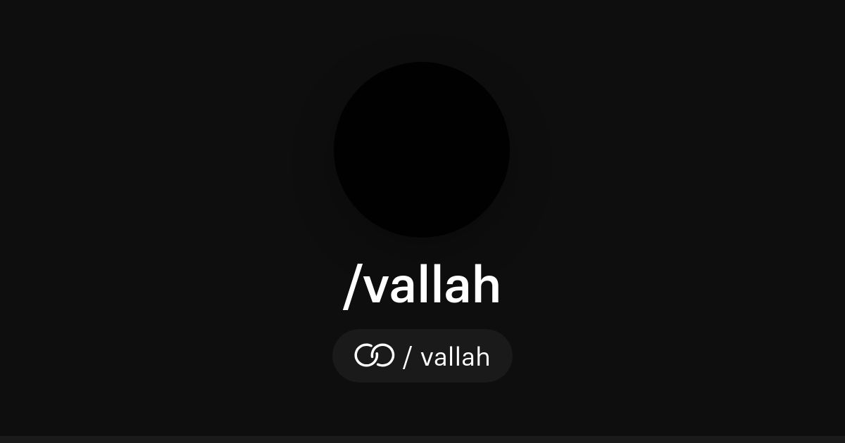ali (/vallah) · solo.to