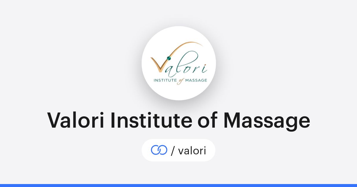Valori Institute of Massage (/valori) · solo.to