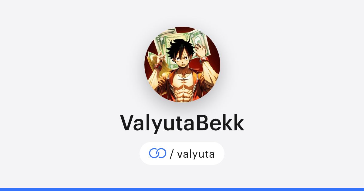 ValyutaBekk (/valyuta) · solo.to