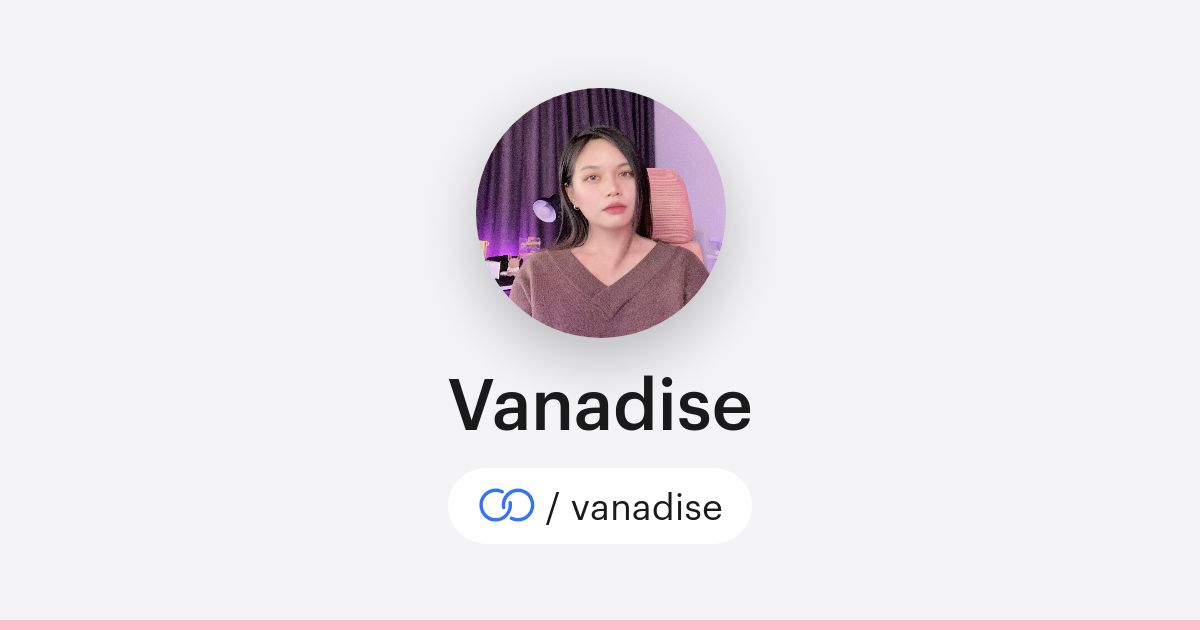 Vanadise · solo.to