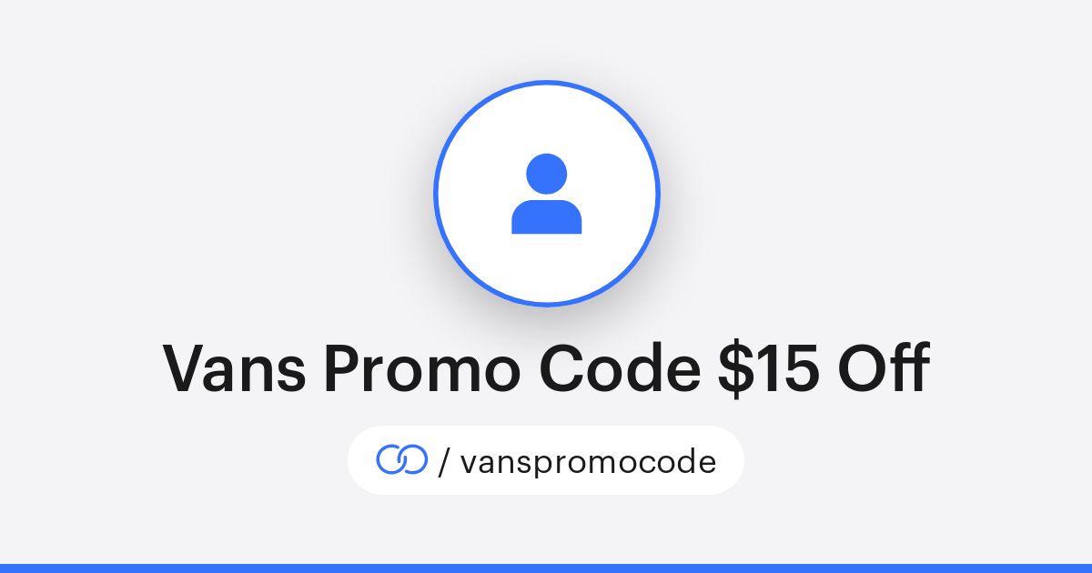 Vans Promo Code $15 Off (/vanspromocode) · solo.to
