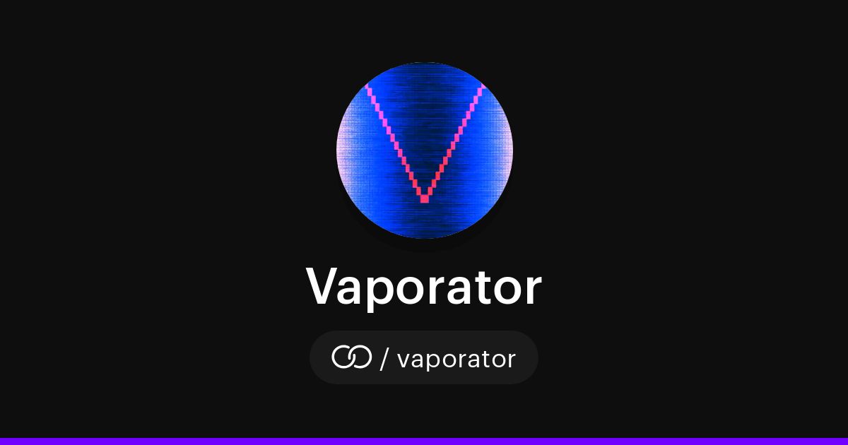 Vaporator · solo.to